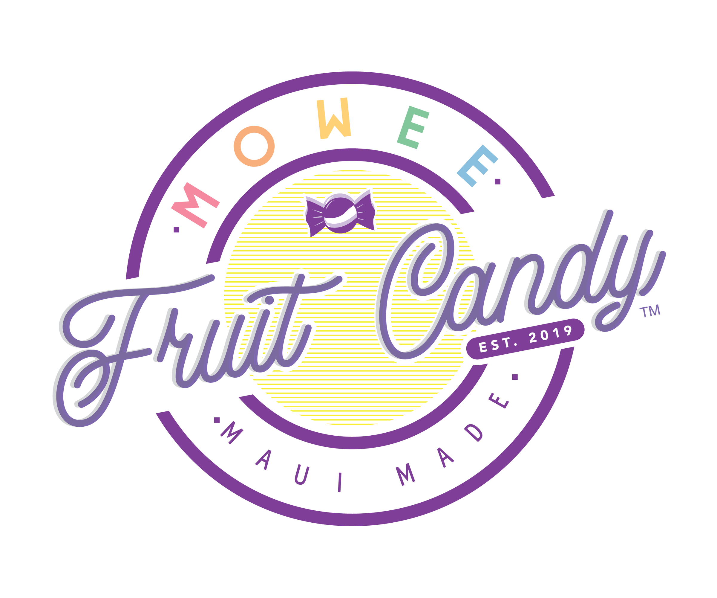 Fruit Candy Logo Candy Logo Fruit Graphics, Designs & Templates